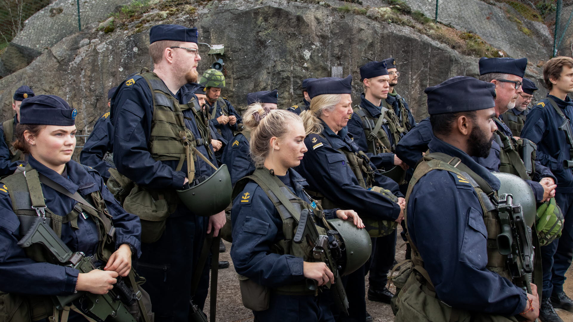Intrångsförsök i berget, vad gör vi? - Försvarsmakten