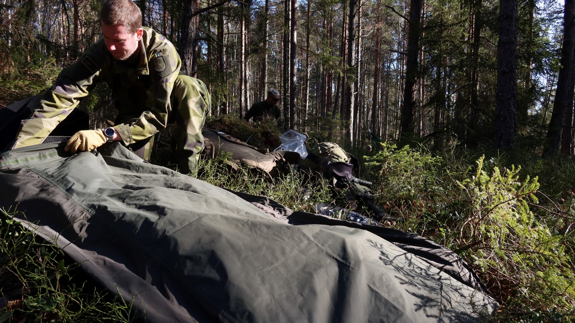 Framtida chefer rustar sig för fysiska utmaningar - Försvarsmakten