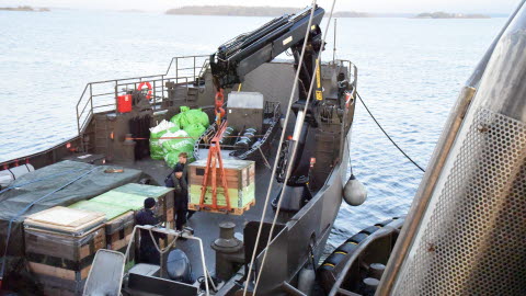 Skyddad logistikförsörjning är av största vikt - Försvarsmakten