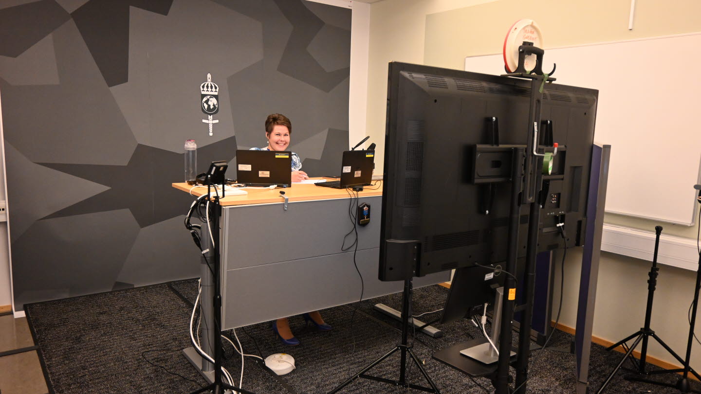 Broadcasting studio - Swedish Armed Forces