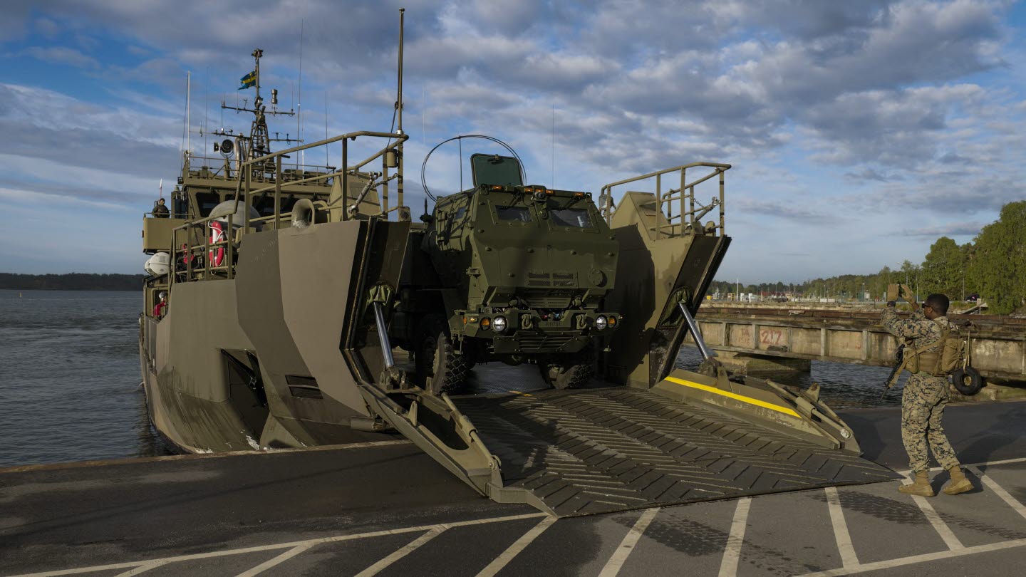 Värdlandsstöd i fokus när Baltops 24 övar i Östersjön - Försvarsmakten