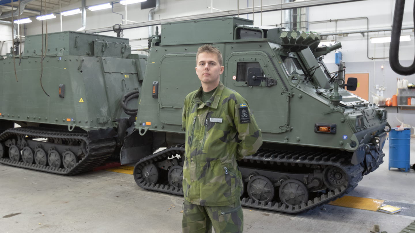 Gedigen bandvagnsinstruktörskurs - Försvarsmakten