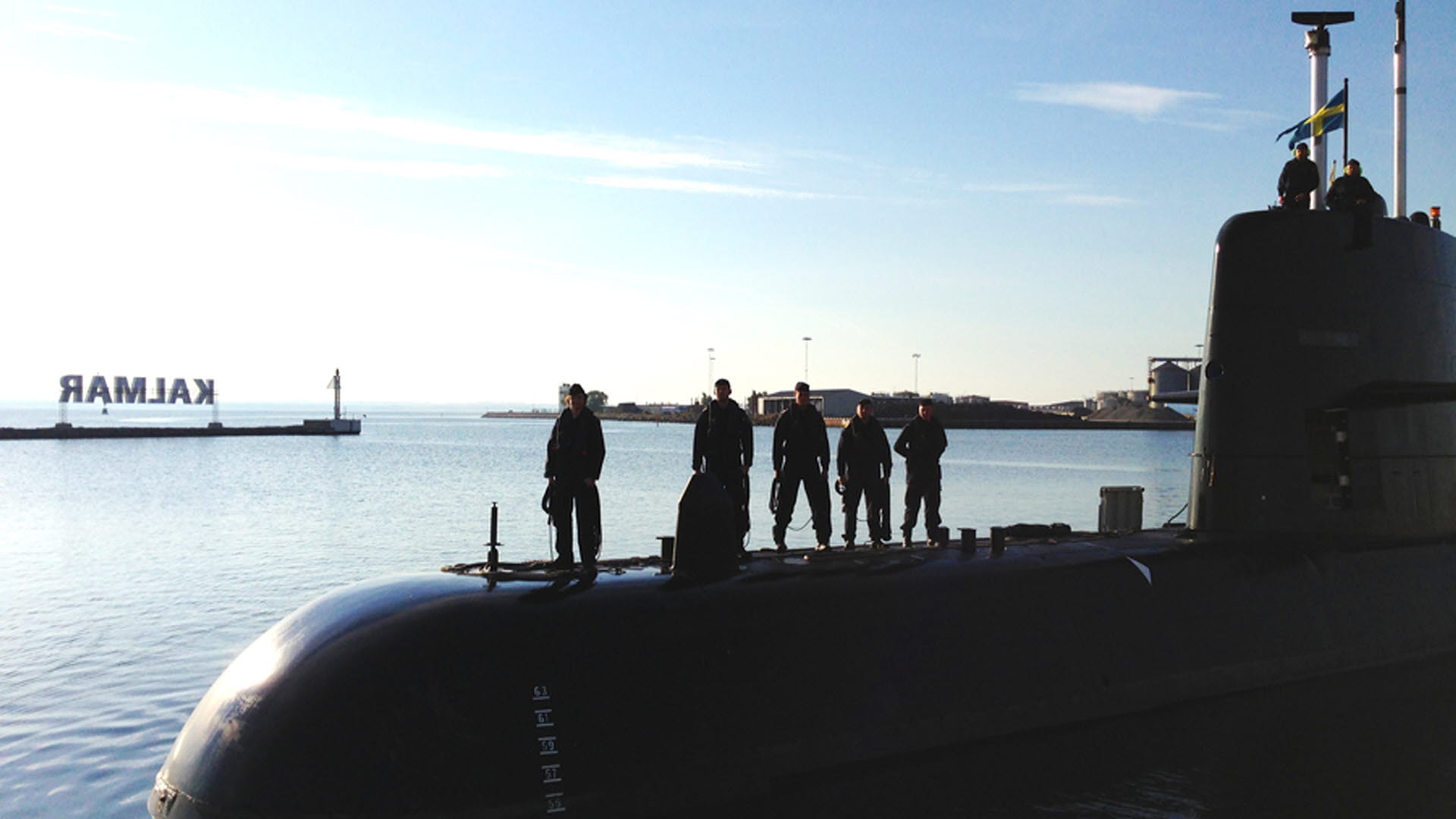 HMS Halland drog publik i Kalmar - Försvarsmakten