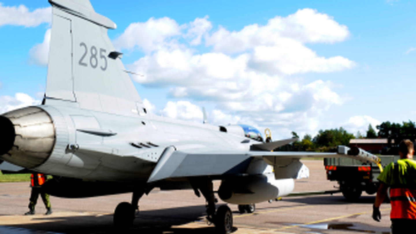 Flygvapnet redo att försvara Sverige - Försvarsmakten