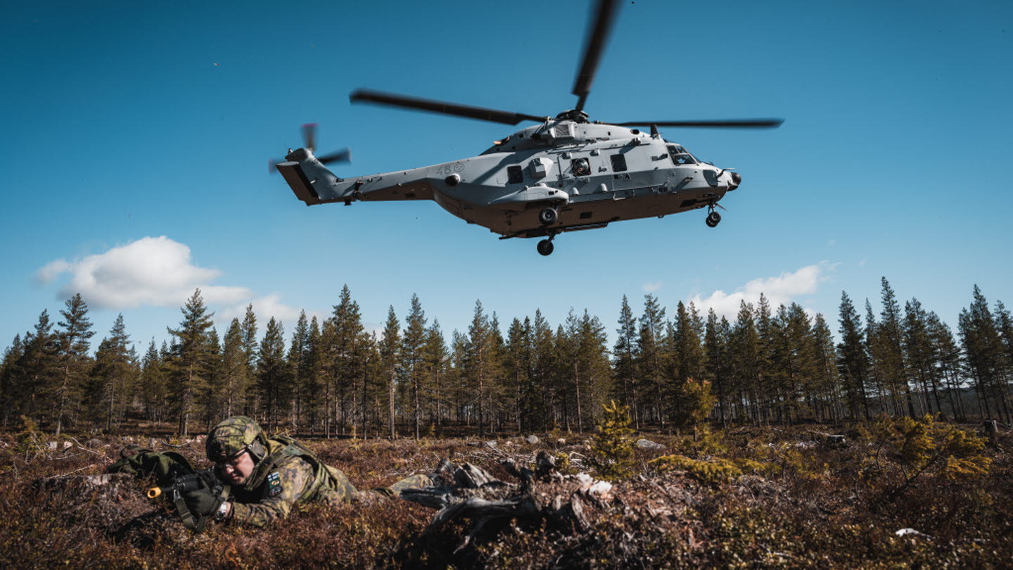 Eld upphör – Northern Star 2025 är avslutad - Försvarsmakten