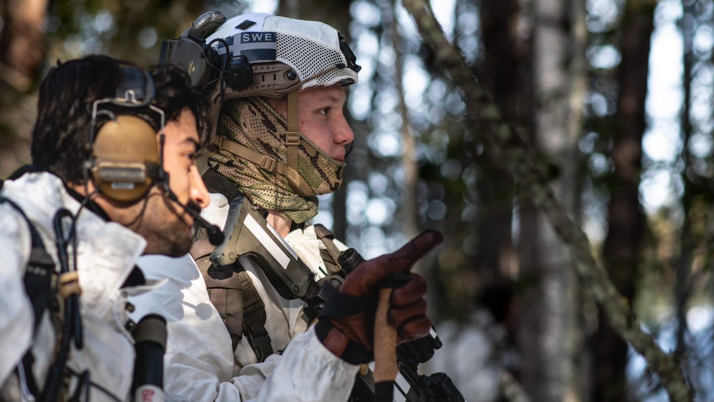 Flygbasjägarna övade undsättning med amerikanska flygvapnet ...