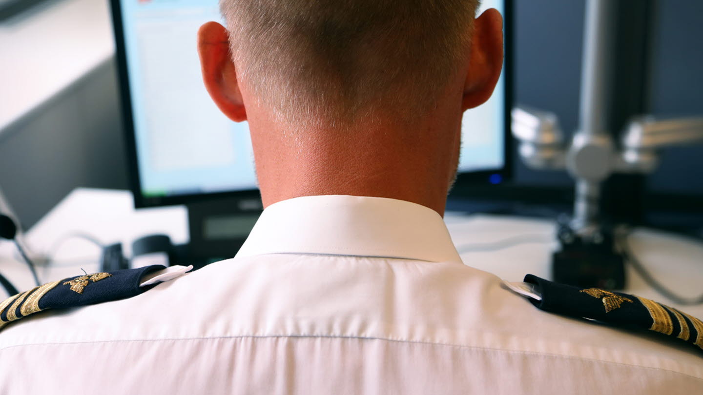 Populärt att chatta med stridspilot - Försvarsmakten