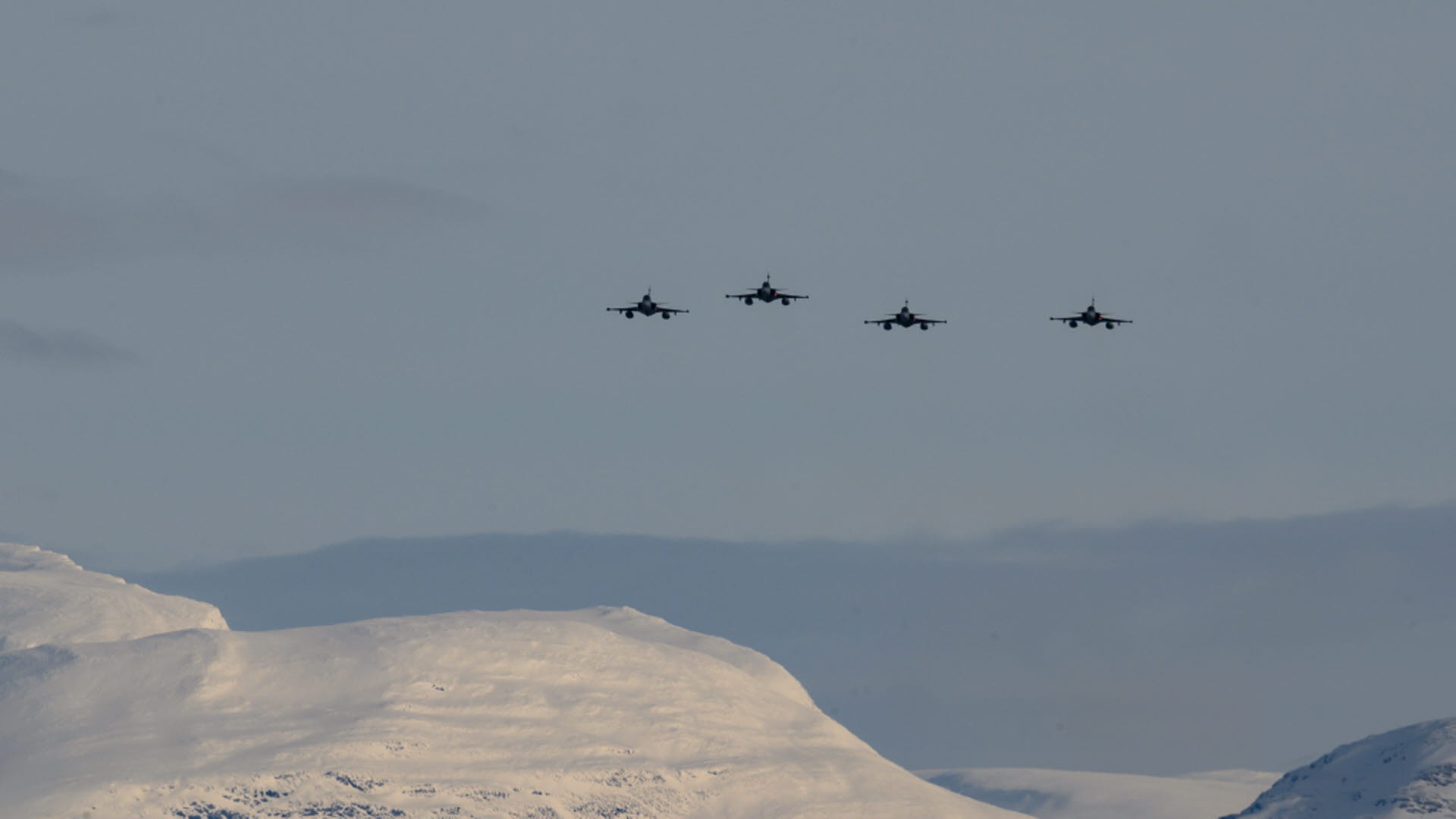 Flygvapnet avslutar Cold Response - Försvarsmakten