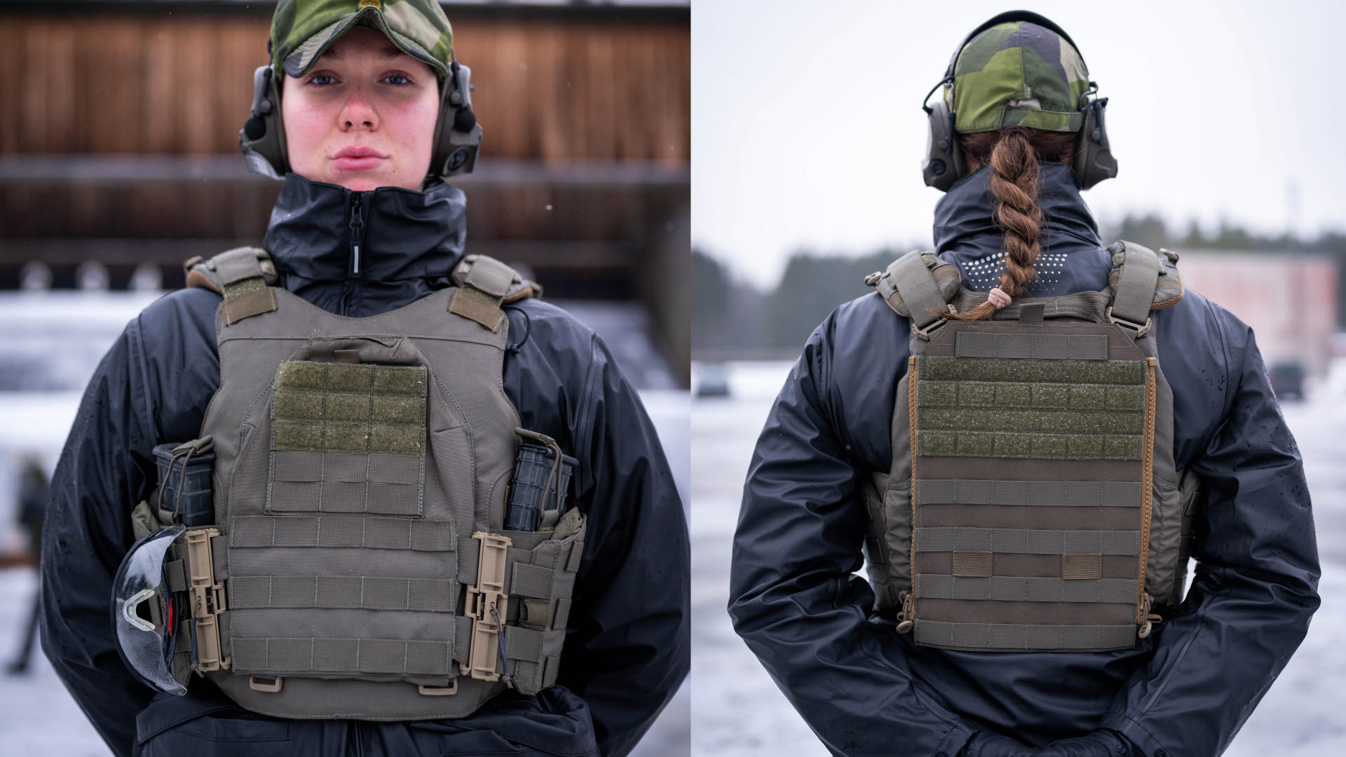 Först på Livgardet med nya kroppsskyddet - Försvarsmakten