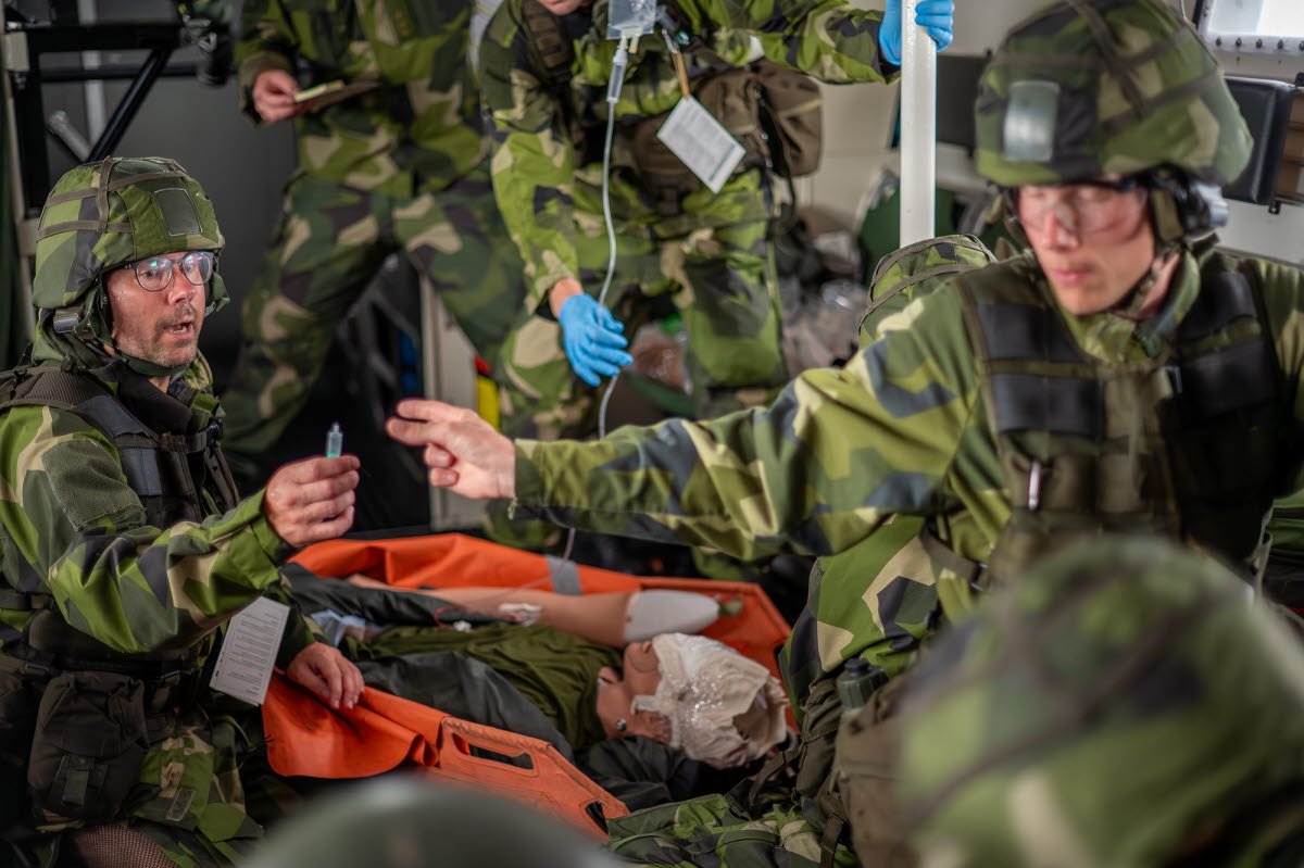 Marina sjukvårdskompanier på framväxt - Försvarsmakten