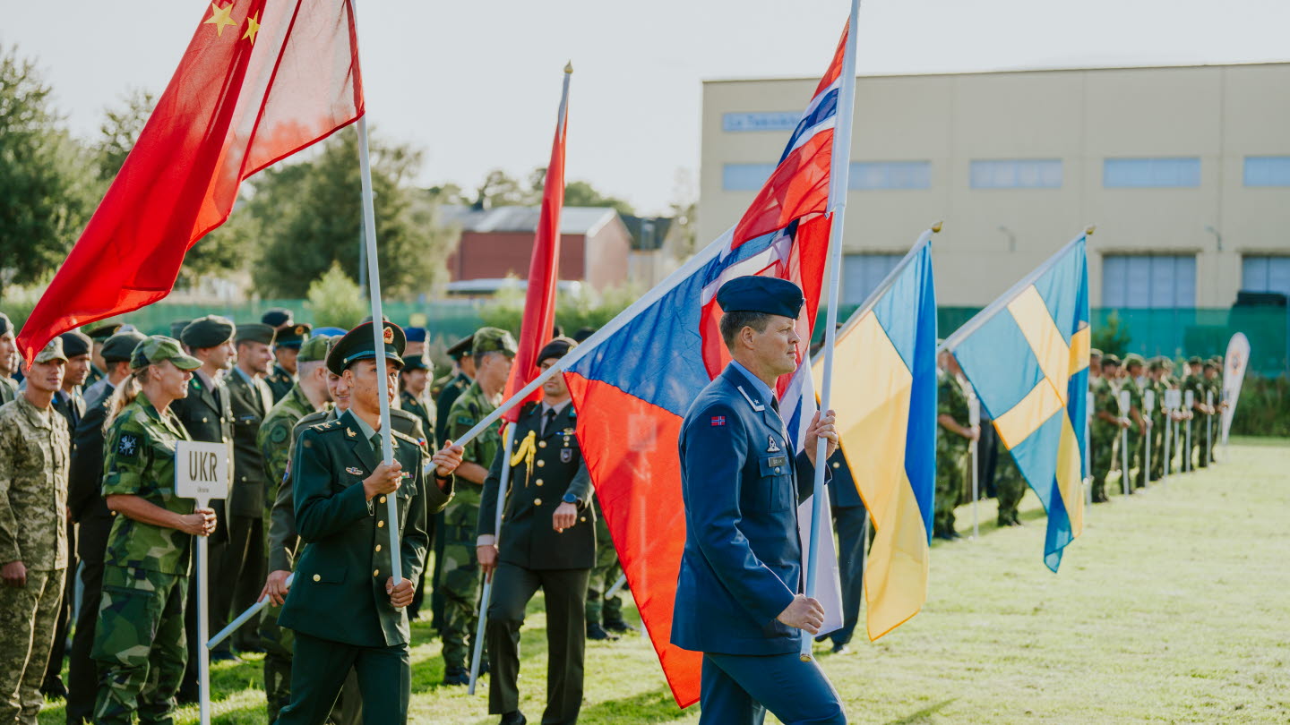 World Military Pentathlon Championship 2023 officially opened - Swedish ...