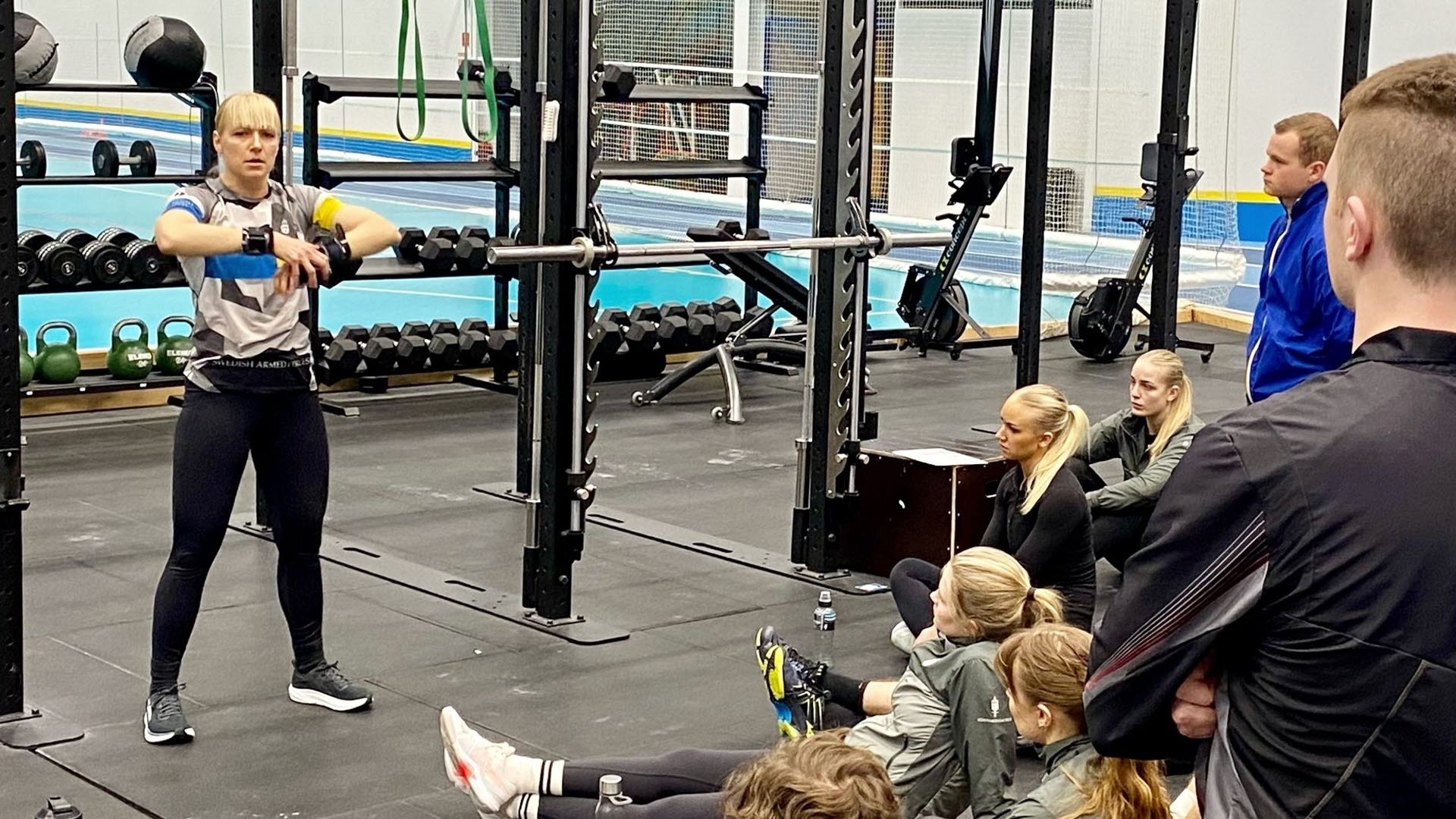 Framtida chefer rustar sig för fysiska utmaningar - Försvarsmakten