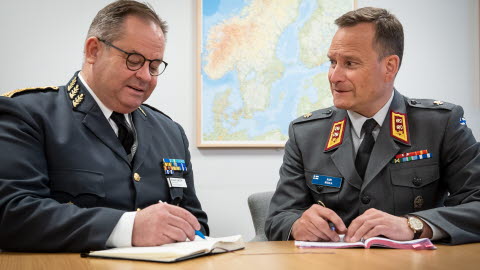 More focus on Swedish Finnish cooperation - Swedish Armed Forces