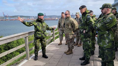 Full focus on training, practice and interoperability - Swedish Armed ...