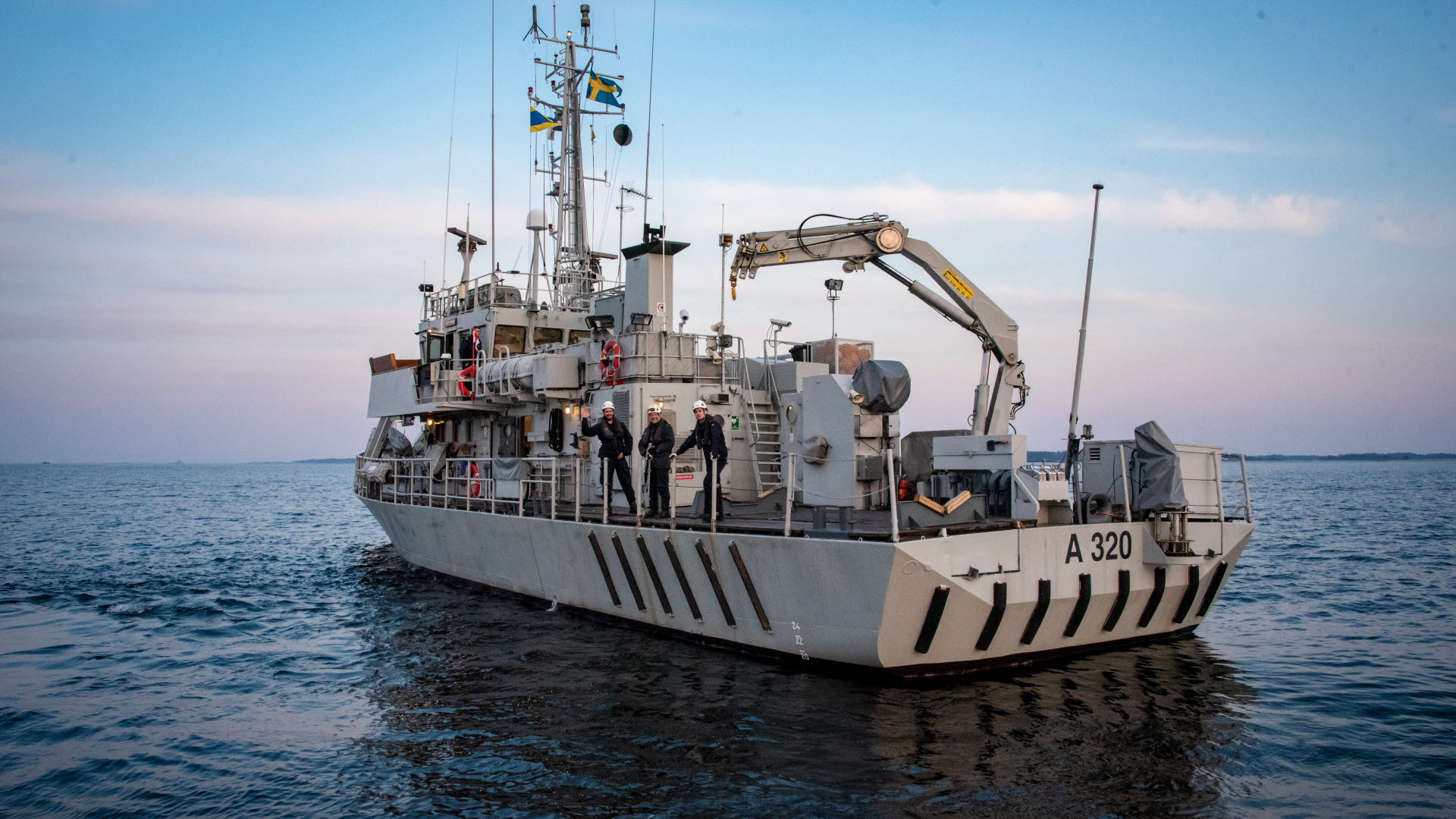 Ett annorlunda uppdrag för HMS Furusund - Försvarsmakten