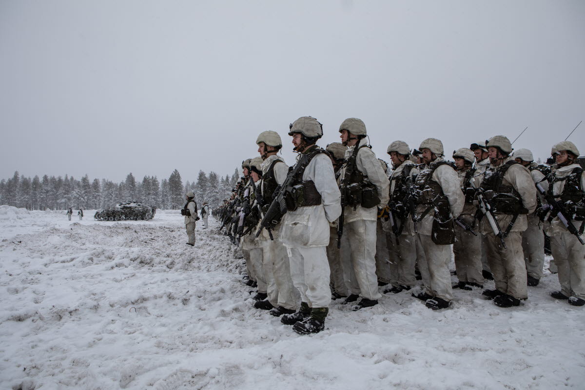 Ready for winter warfare - Swedish Armed Forces