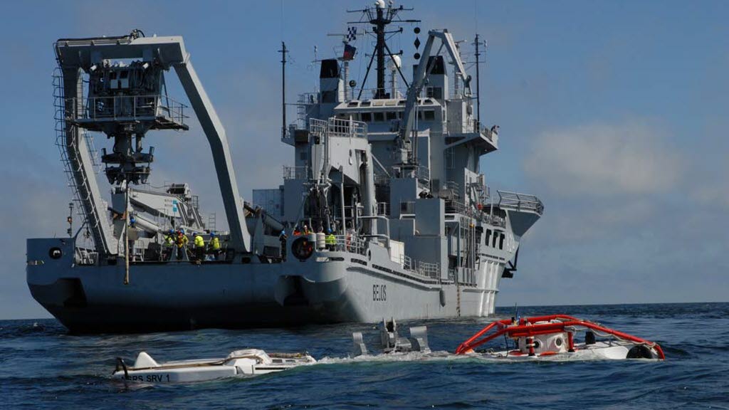 HMS Belos deltar i Nato-övningen Dynamic Monarch 2014 - Försvarsmakten