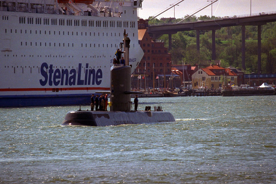 Banbrytande ubåt blir museiföremål - Försvarsmakten