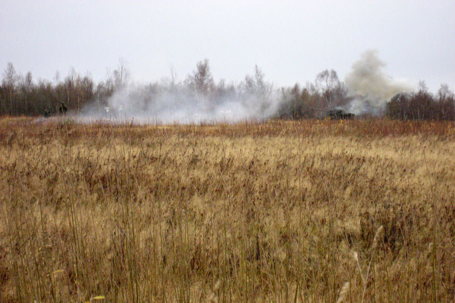 Första skottet med robot 57 - Försvarsmakten