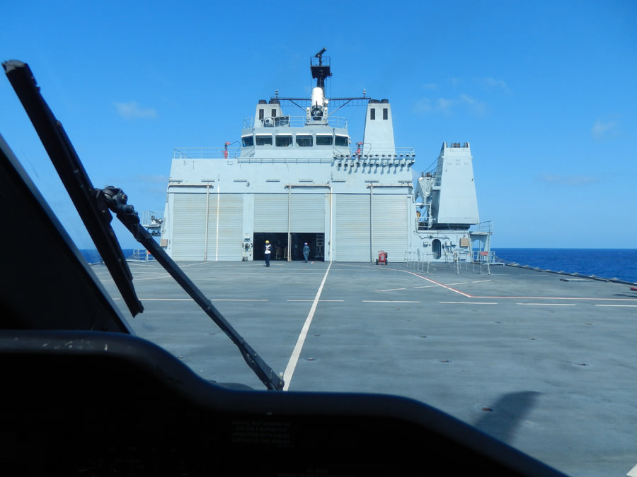 HMS Carlskrona kom till undsättning - Försvarsmakten