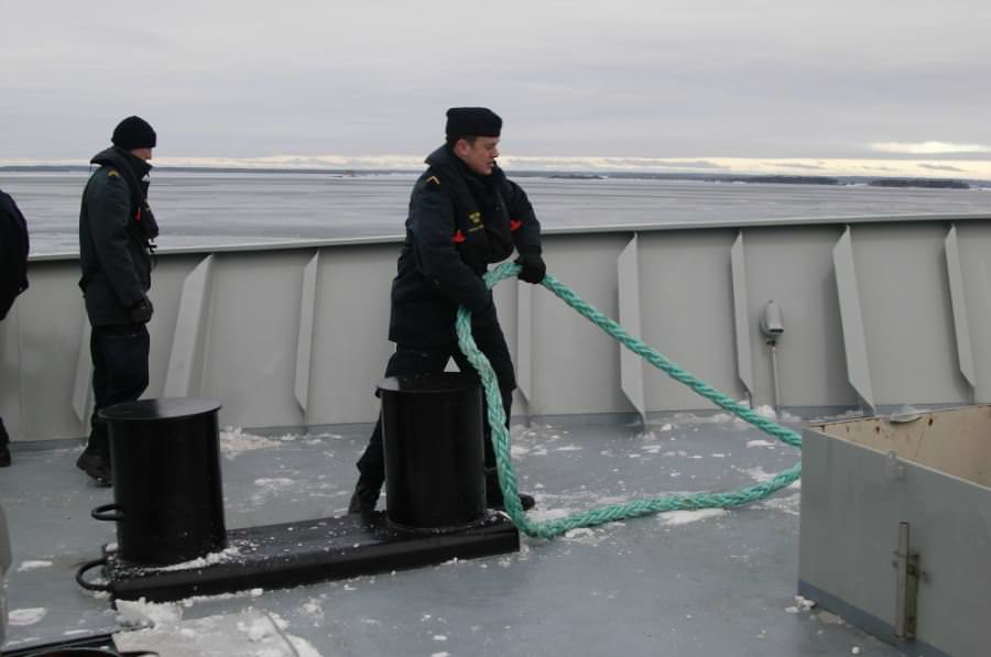 HMS Carlskrona åter till sjöss - Försvarsmakten