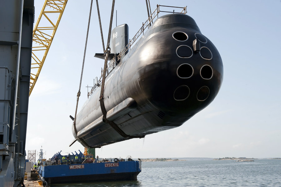 Banbrytande ubåt blir museiföremål - Försvarsmakten