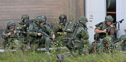Rapid reaction unit sent on a mission - Swedish Armed Forces