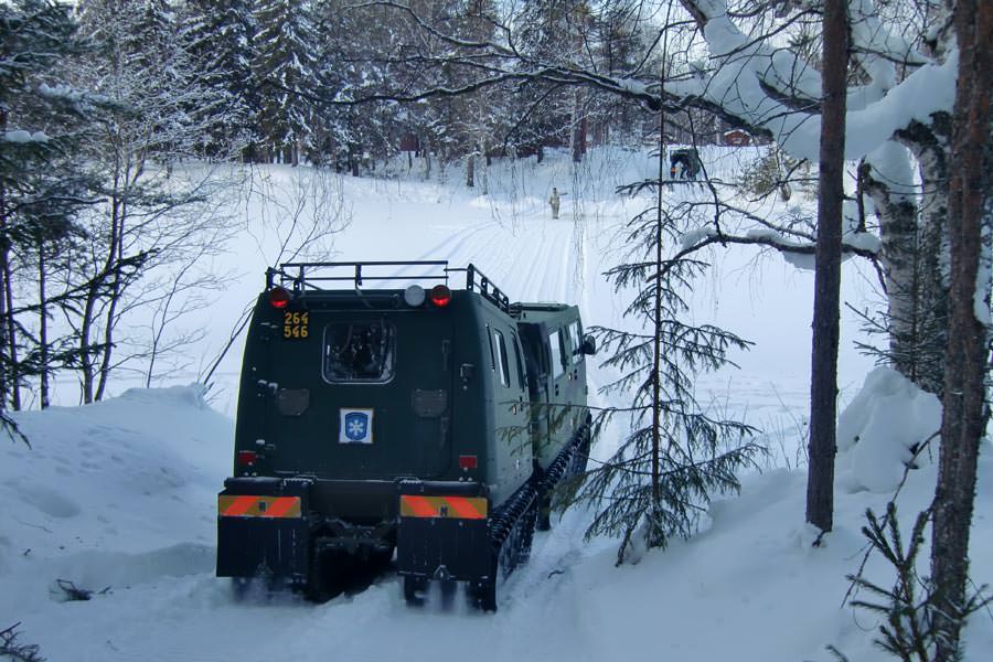 Framkomlighet under vinterförhållanden - Försvarsmakten