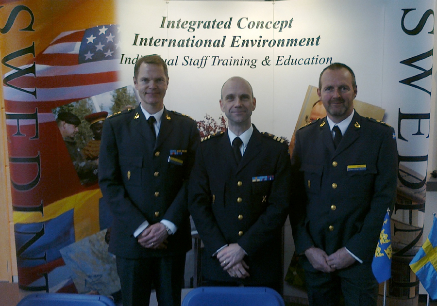 Swedish training and education promoted in Brussels - Swedish Armed Forces