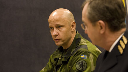 A full scale test - Swedish Armed Forces