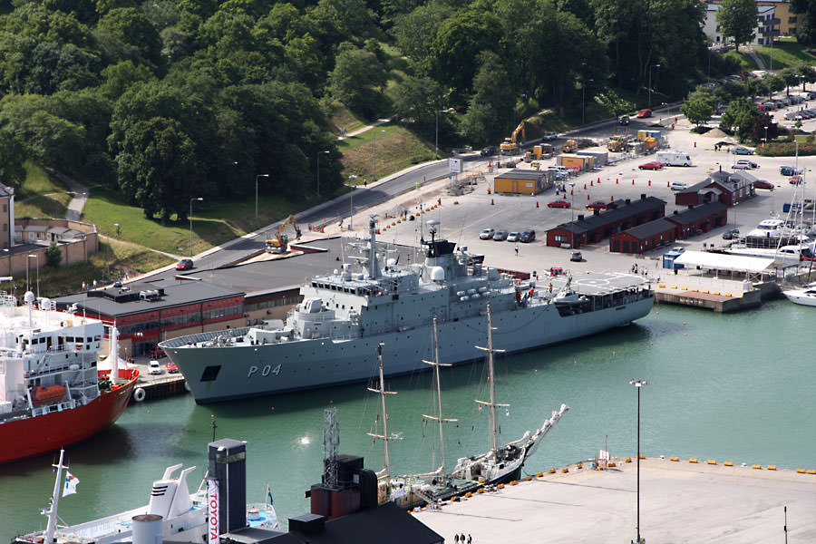 Många intresserade av Försvarsmakten i Visby - Försvarsmakten