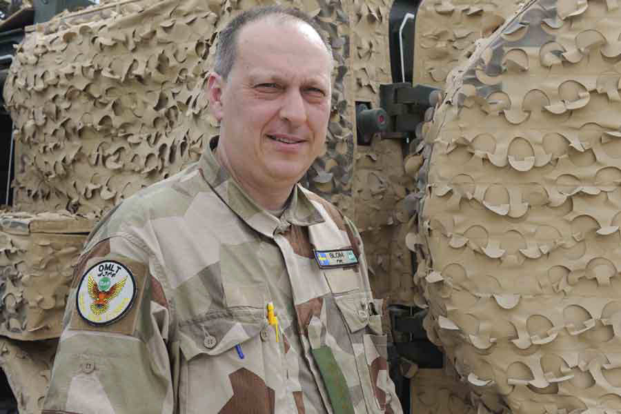 Ny chef för svenska OMLT i Afghanistan - Försvarsmakten
