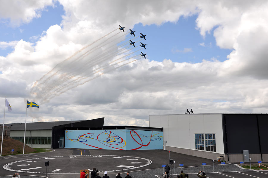 Invigning av nya Flygskolan på Malmen - Försvarsmakten