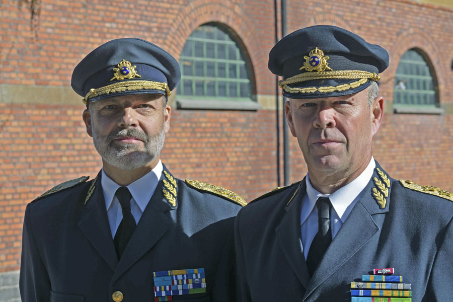 From The National Home Guard to Chief of Staff - Swedish Armed Forces