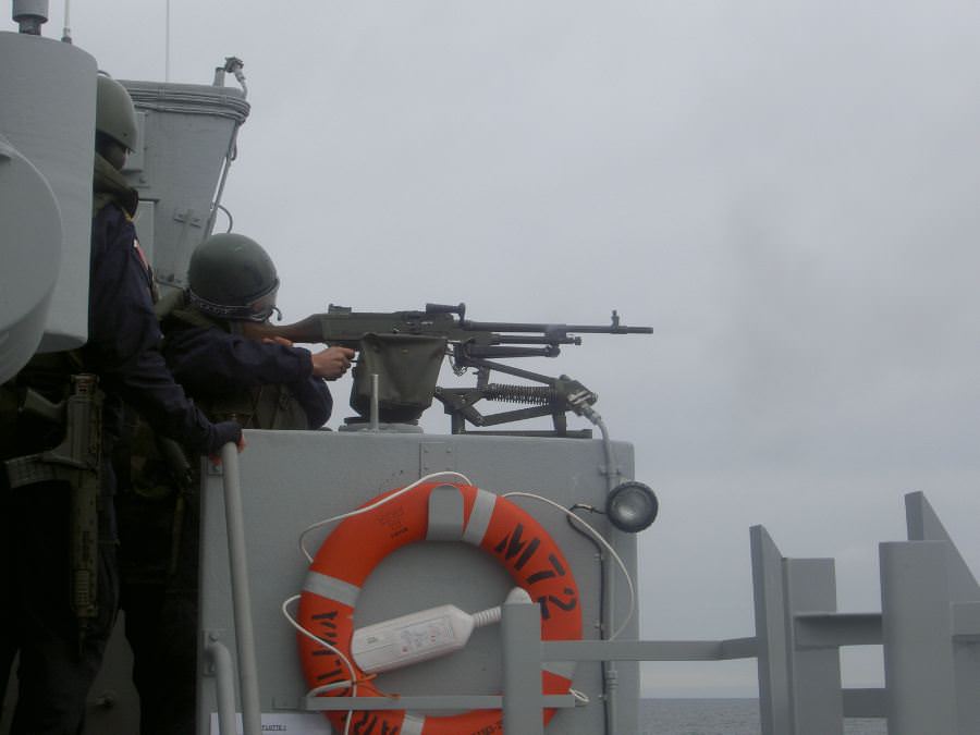 Beredskapsfartyget HMS Arholma bibehåller hög beredskap - Försvarsmakten